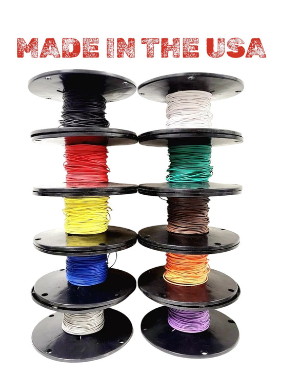 10 COLORS 16 AWG GAUGE GXL AUTOMOTIVE HIGH TEMP WIRE – WIREANDSUPPLY.COM
